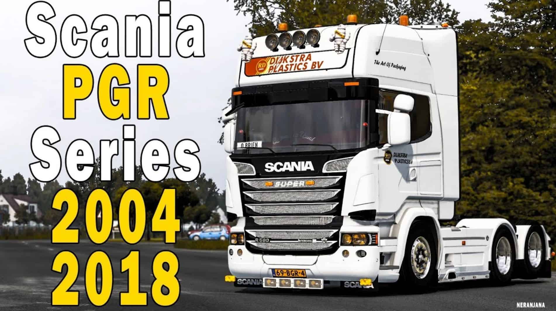 Scania PGR-Series 2004-2018 v1.4 1.55 - ETS2 Mod Download