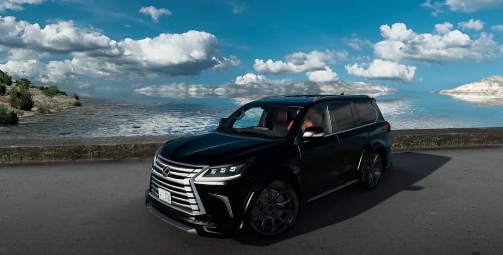 Lexus LX 570 Super Sport 2021 v2.6 1.55x - ETS2 Mod Download