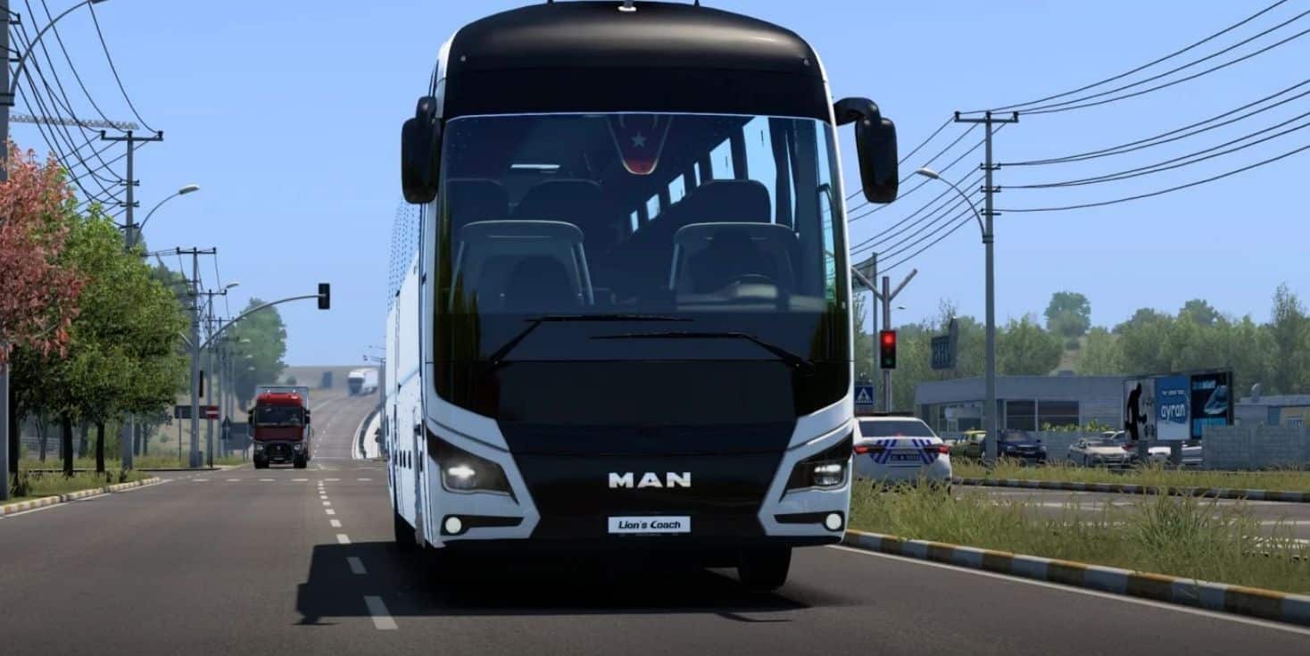 MAN Lion's Coach 2023 v1.2 - ETS2 Mod Download