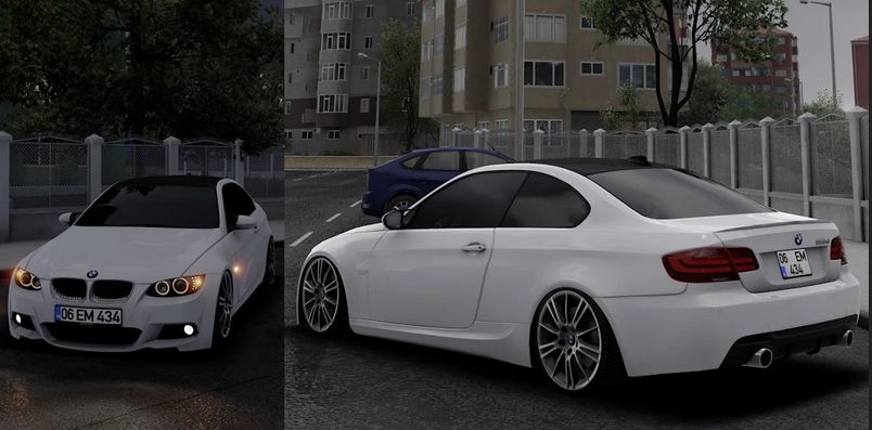BMW 3 Series E92 M-Tech 1.56 - ETS2 Mod Download
