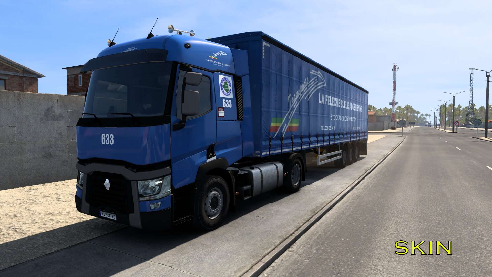 La Flèche Bleue Algérienne 1.0 - ETS2 Mod Download