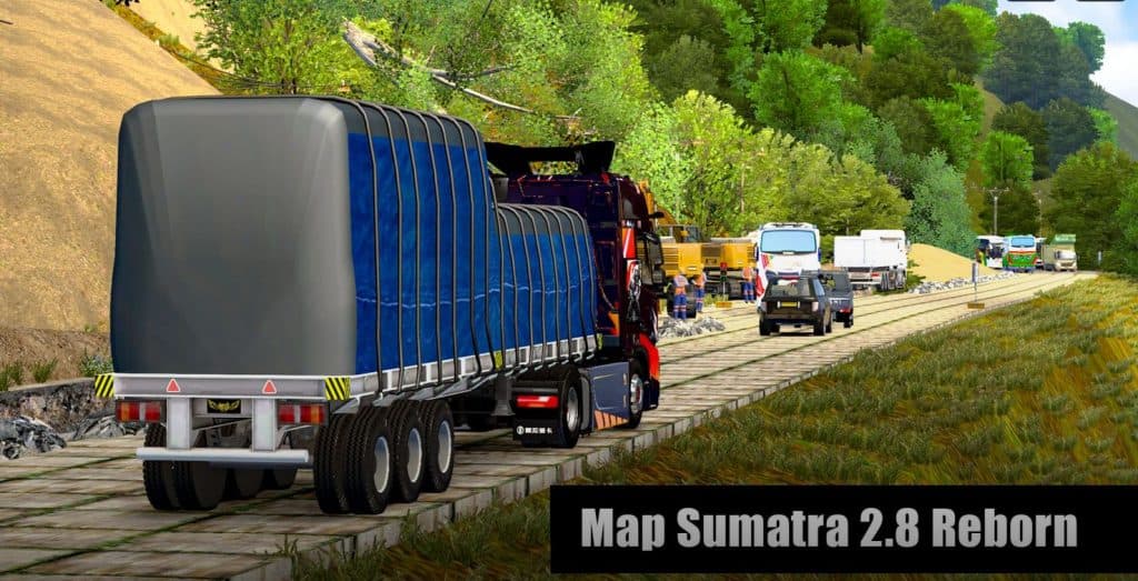 Map Sumatra 2.8 Reborn 1.55 - 1.56 - ETS2 Mod Download
