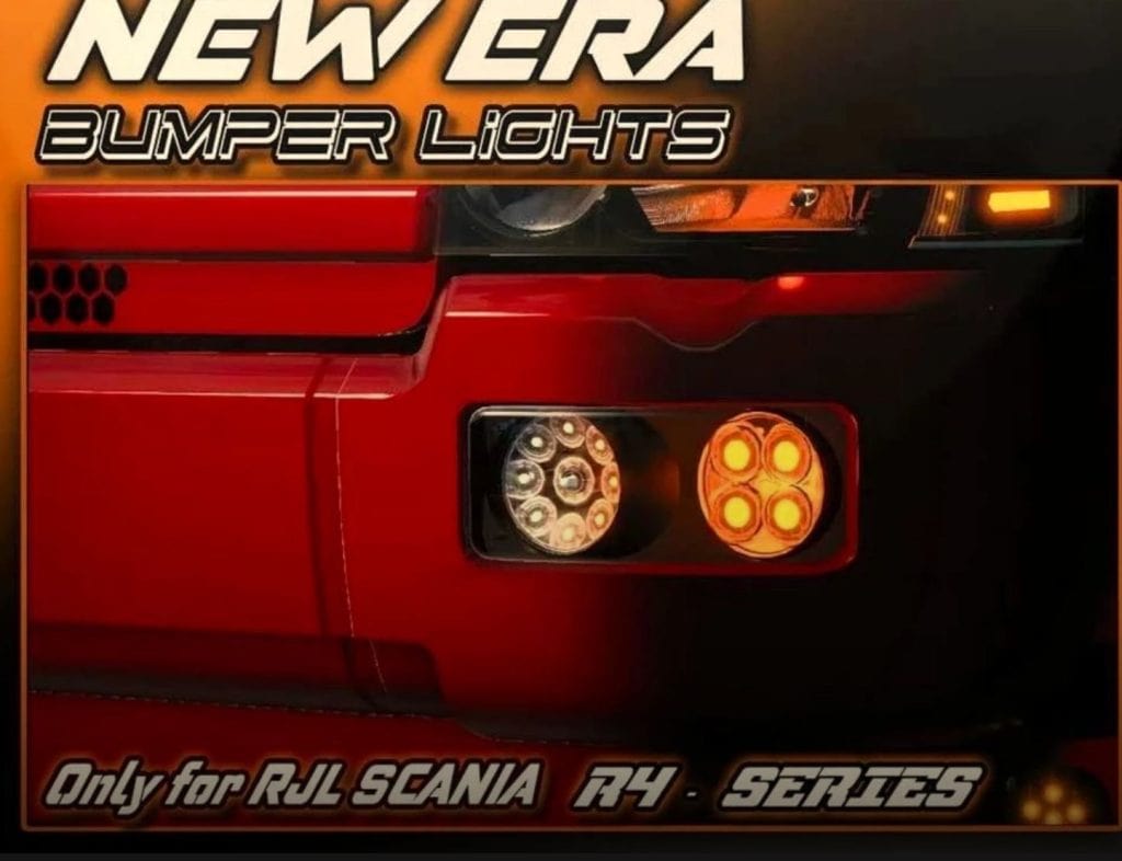 New Era Bumper Lights Scania RJL 4 Series 1.56 - ETS2 Mod Download