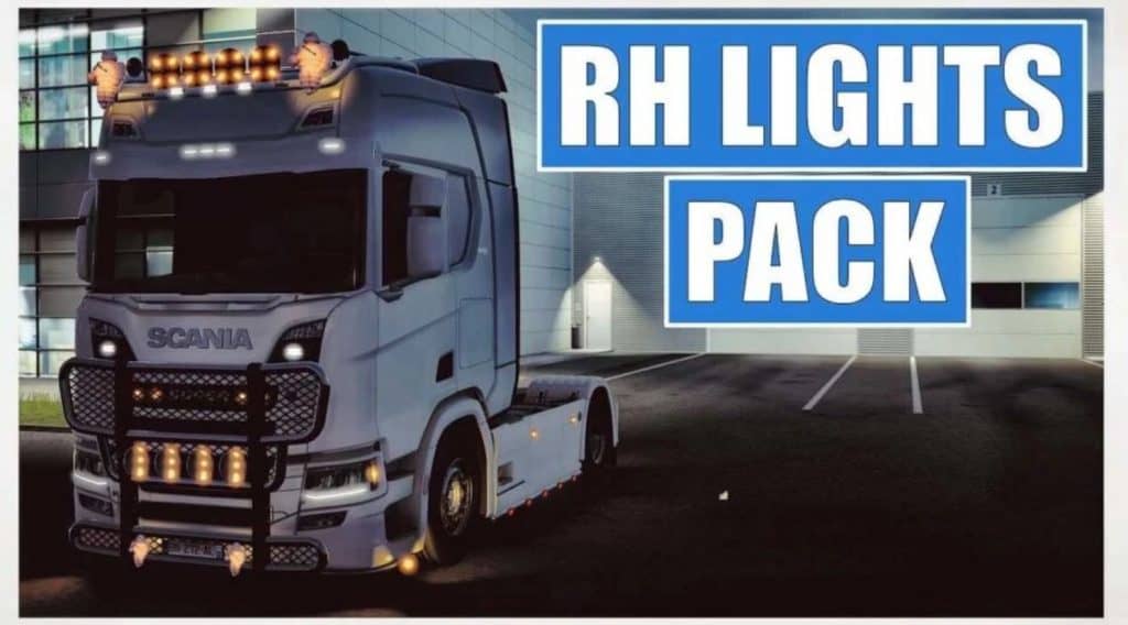 RH Lights Pack 1.56 - ETS2 Mod Download
