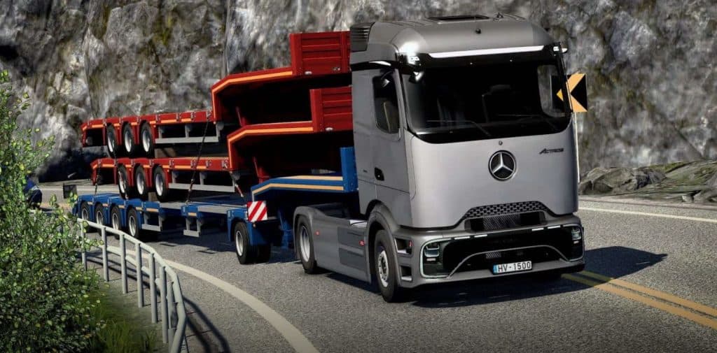Mercedes Benz Actros Mp6 V1 5 1 57 Ets2 Mod Download