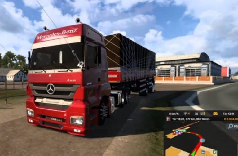 Mercedes Benz AXOR 2544 v1.0 - ETS2 Mod Download