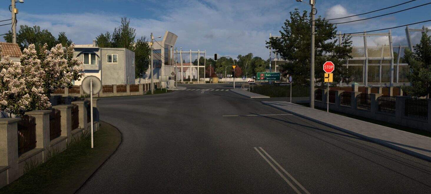 Silesia Rebuild in Poland v1.7.2_1 - ETS2 Mod Download